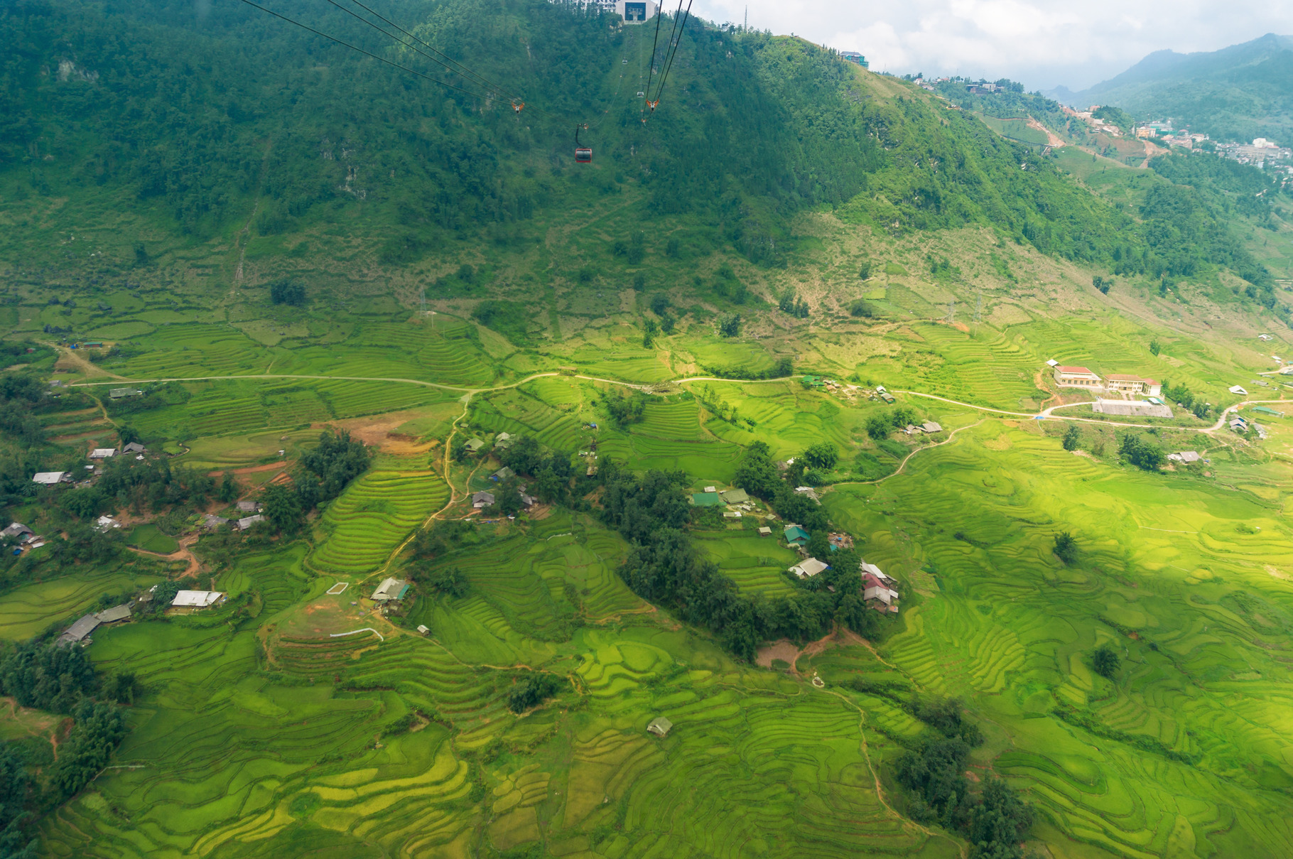 Spectacular rice terraces. Aerial, a Nature Photo by EsmeHelit