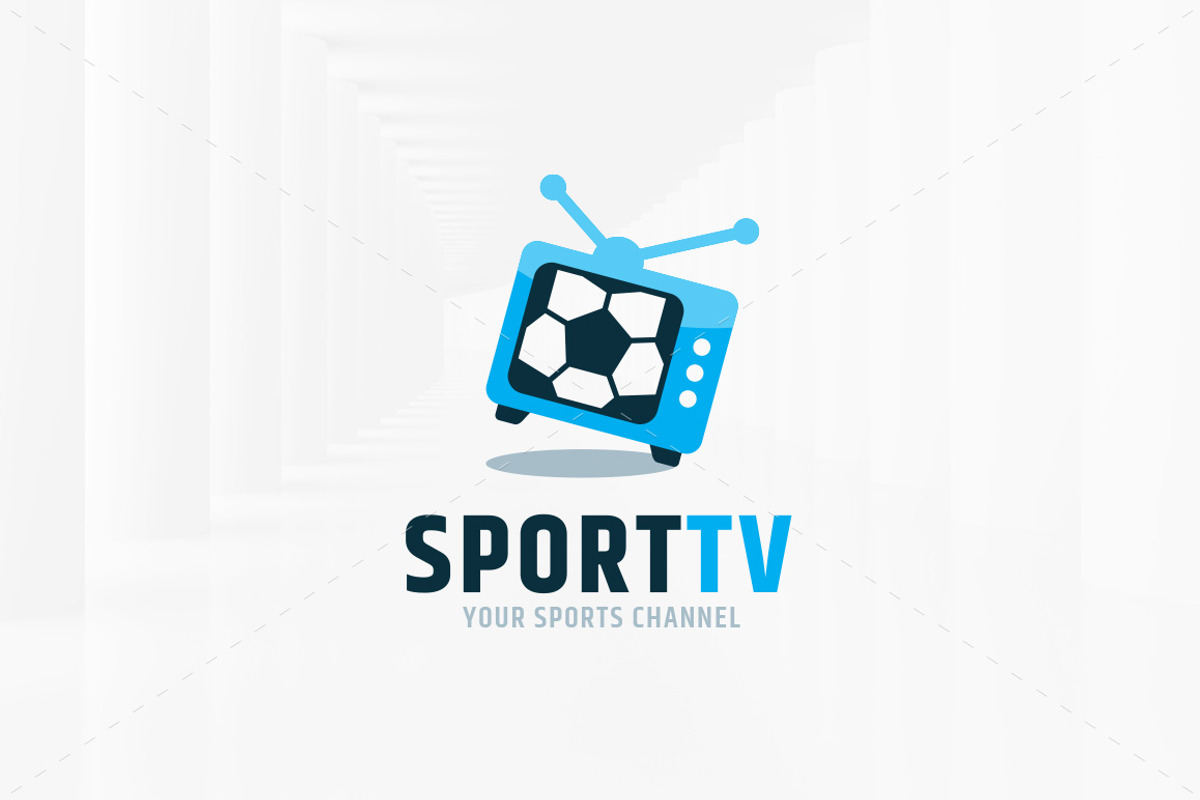 Sport TV Logo Template, a Branding & Logo Template by LOGOMAGINE