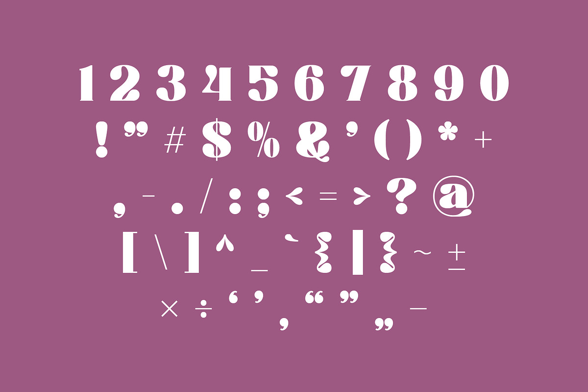 Krysan - Display Serif Font, a Serif Font by Pikgura