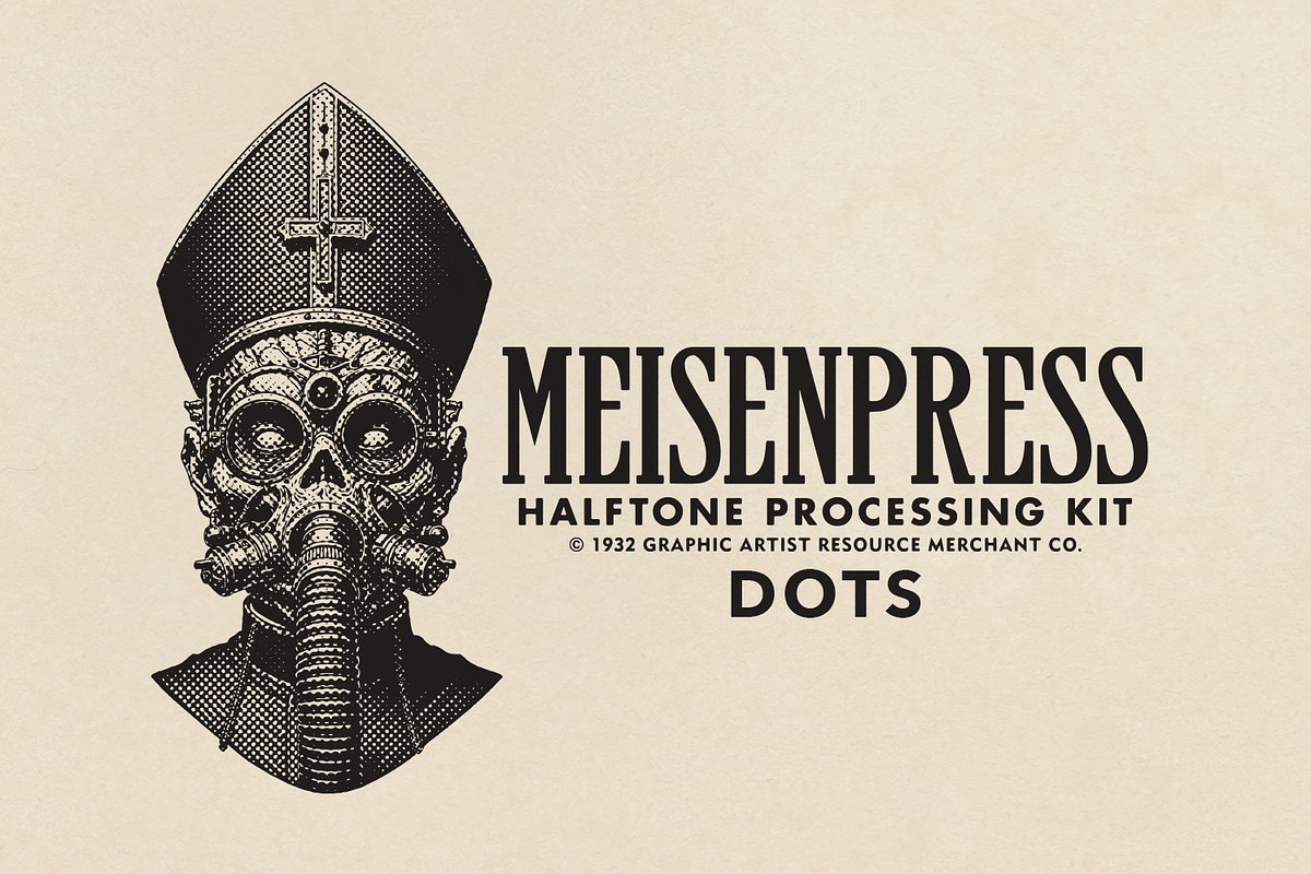 Meisenpress Halftone Processing Kit