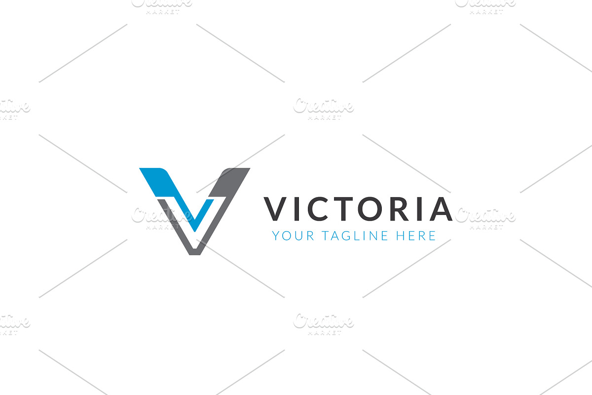 Victoria Letter V Logo, a Branding & Logo Template by XpertgraphicD