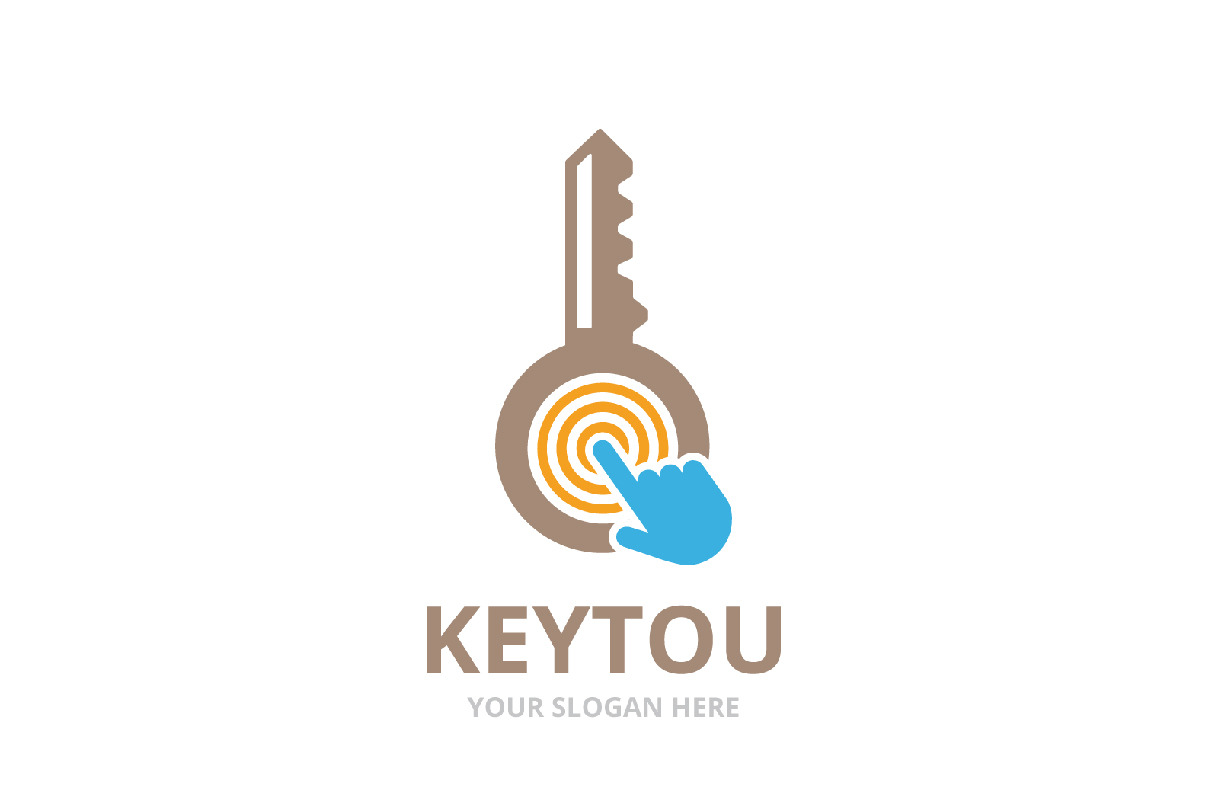 Vector key and click logo, a Branding & Logo Template by GraphiShop