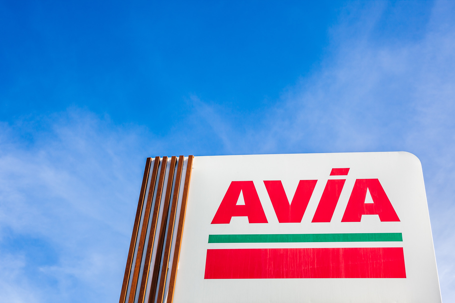 AVIA logo on its gas service station, a Transportation Photo by ...