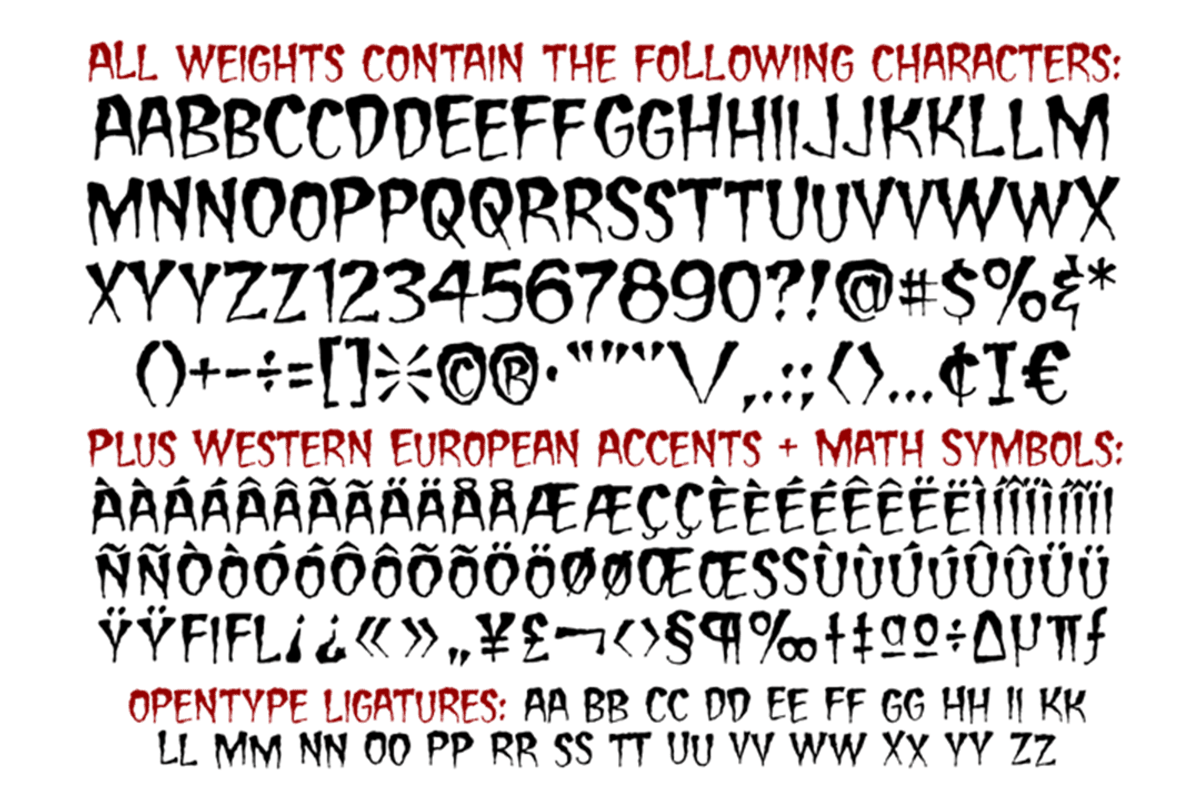 Carry on Screaming, a Font by Comicraft Fonts