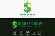 Money Grow Finance Logo, a Branding & Logo Template by Logokamu