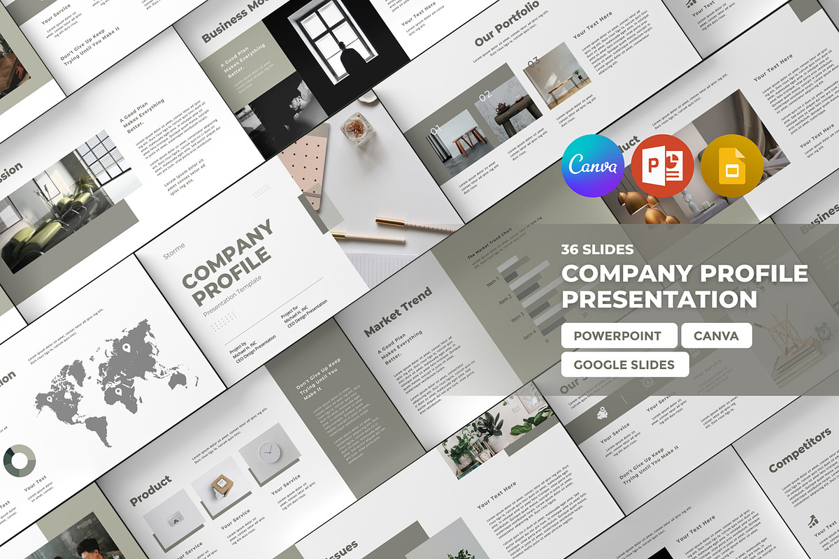 Company Profile Canva Template v2