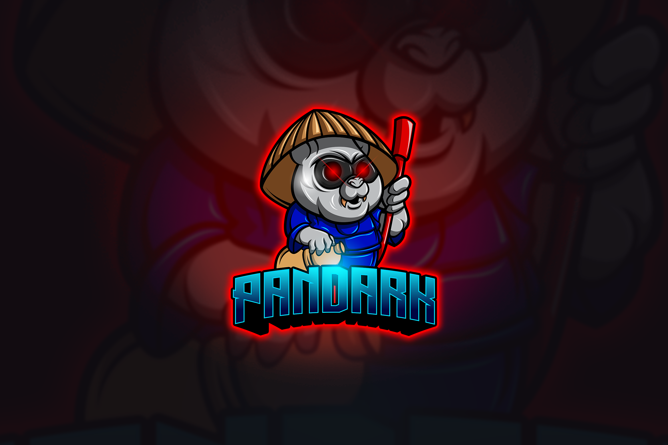 Pandark - Mascot & Esport Logo, a Branding & Logo Template by AQR Studio