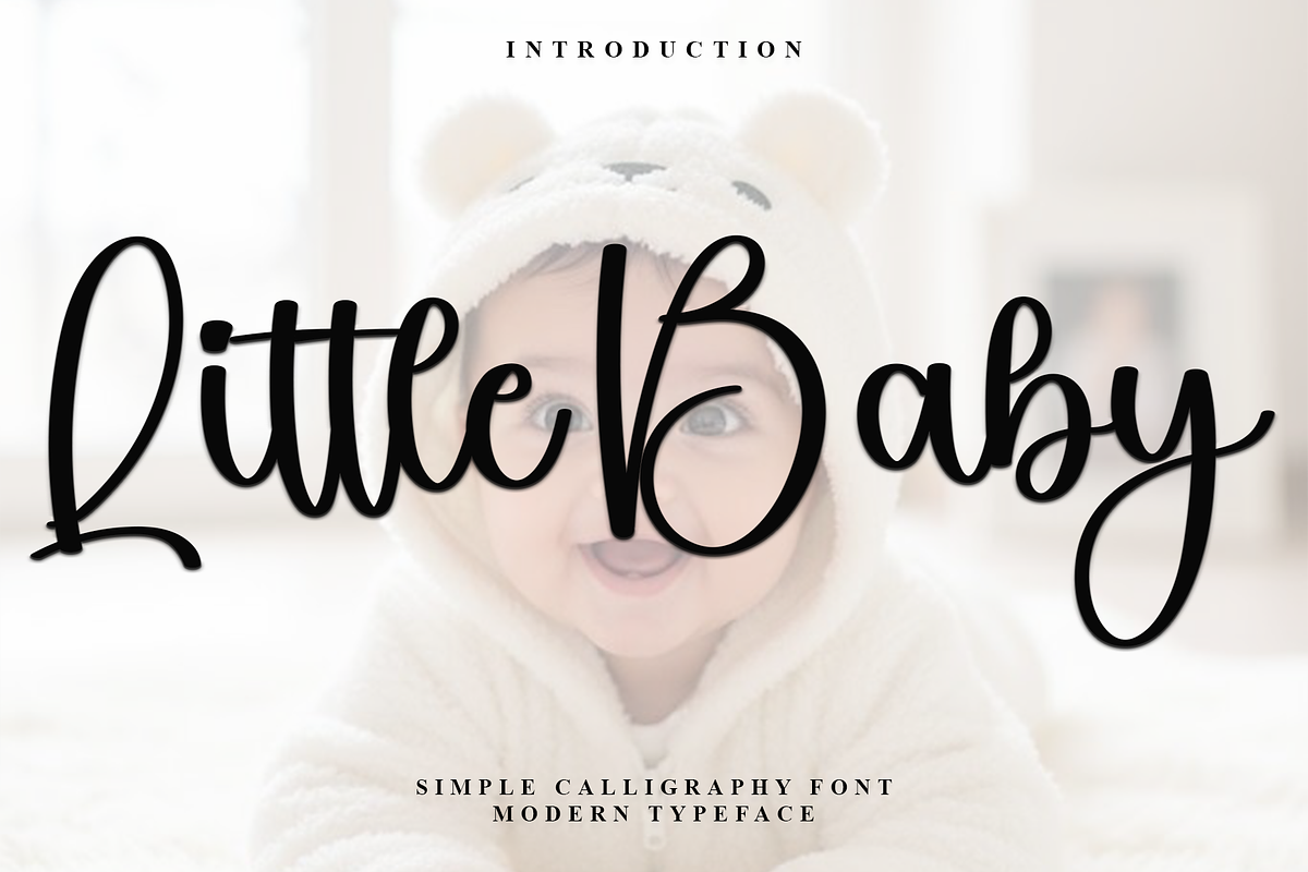 Little Baby, a Handwritten Font by InermediaSTUDIO