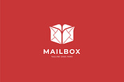 Mailbox Logo, a Branding & Logo Template by Sarten