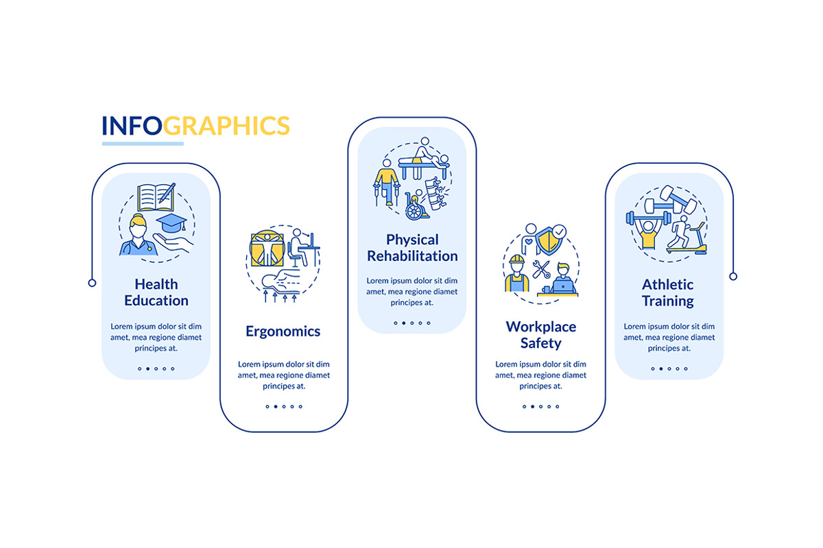 Physical health vector infographic, a Templates & Theme by IMG visuals ...