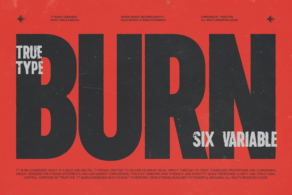 Burn Bold Condensed Sans