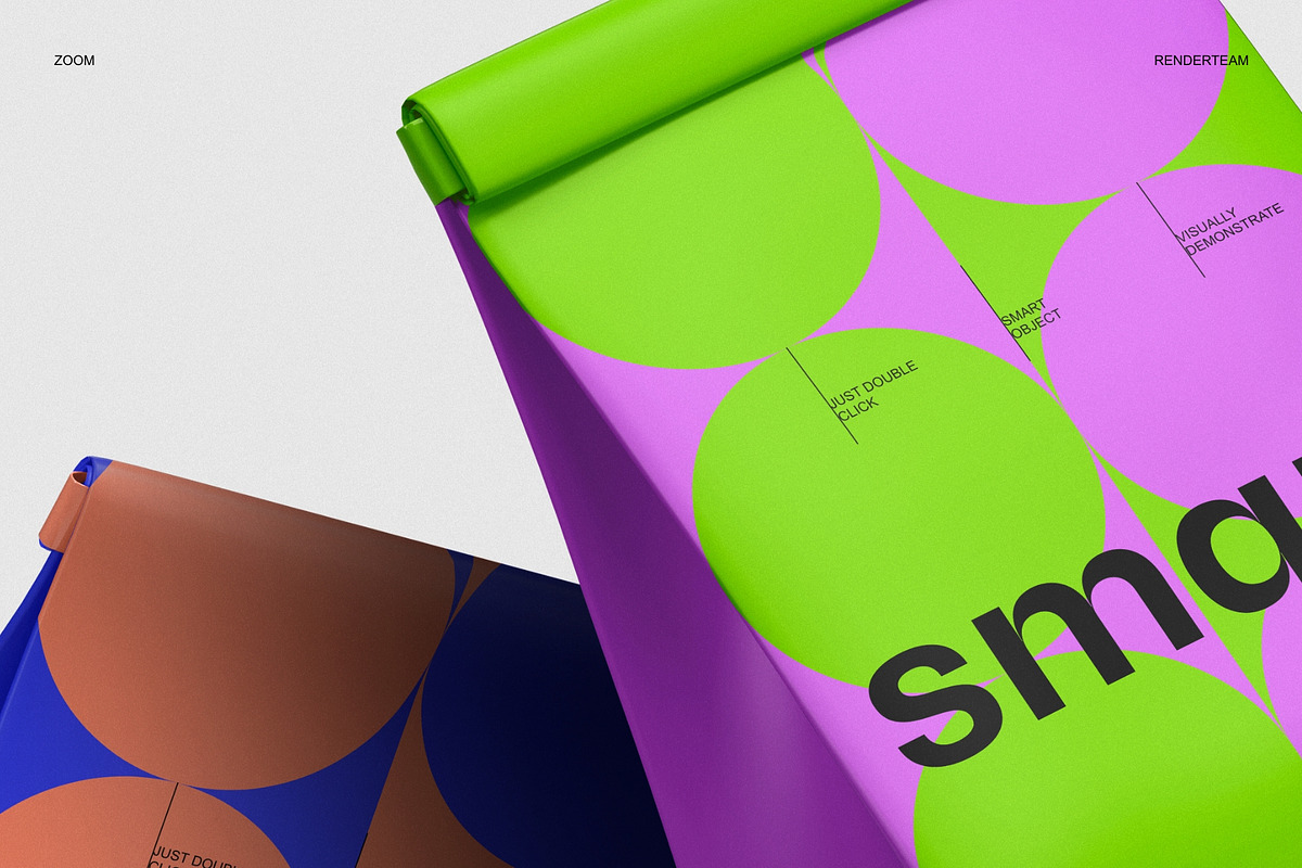 Paper Packaging Mockup Set