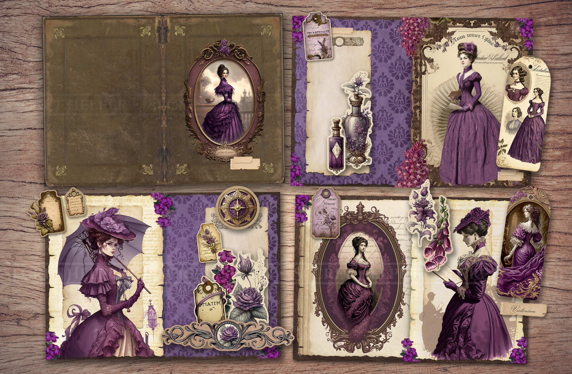 Victorian Scrapbook Kit