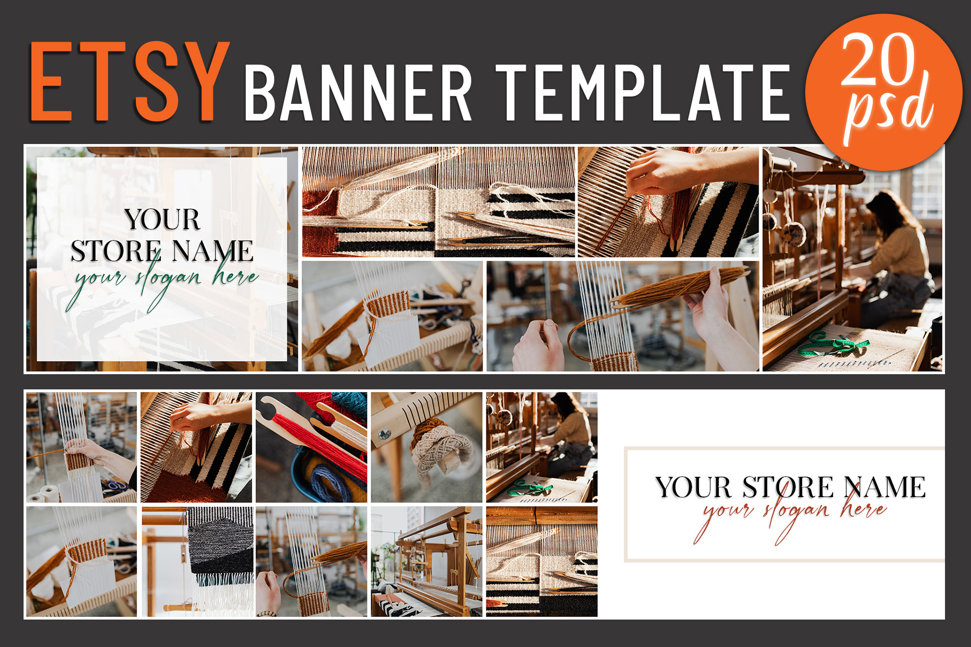 ETSY Banner Templates, a Templates & Theme by illycreative