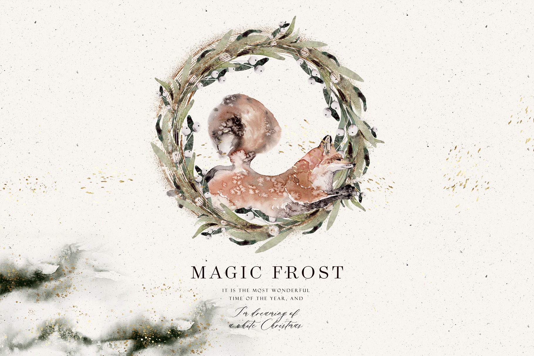 Magic Frost. Holiday Graphics, an Animal Illustration by The ...