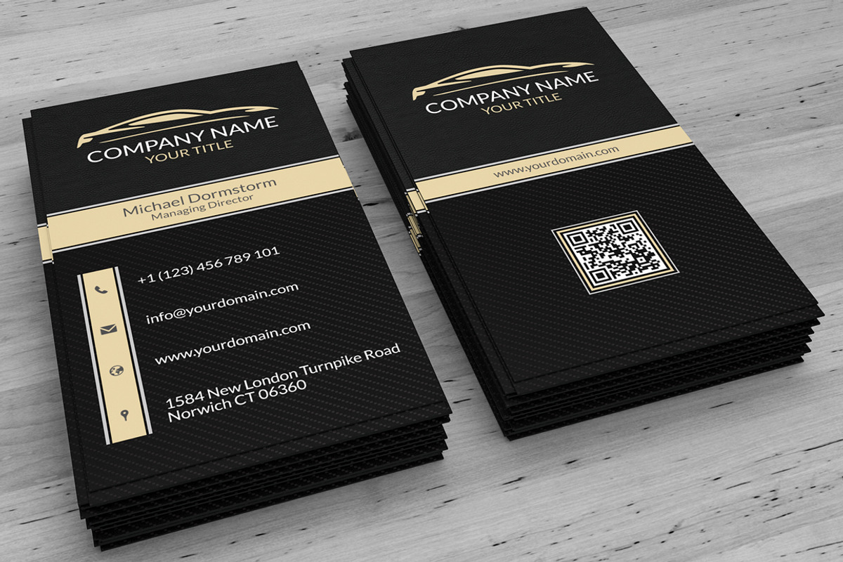 Automotive Business Card, a Business Card Template by aykutfiliz