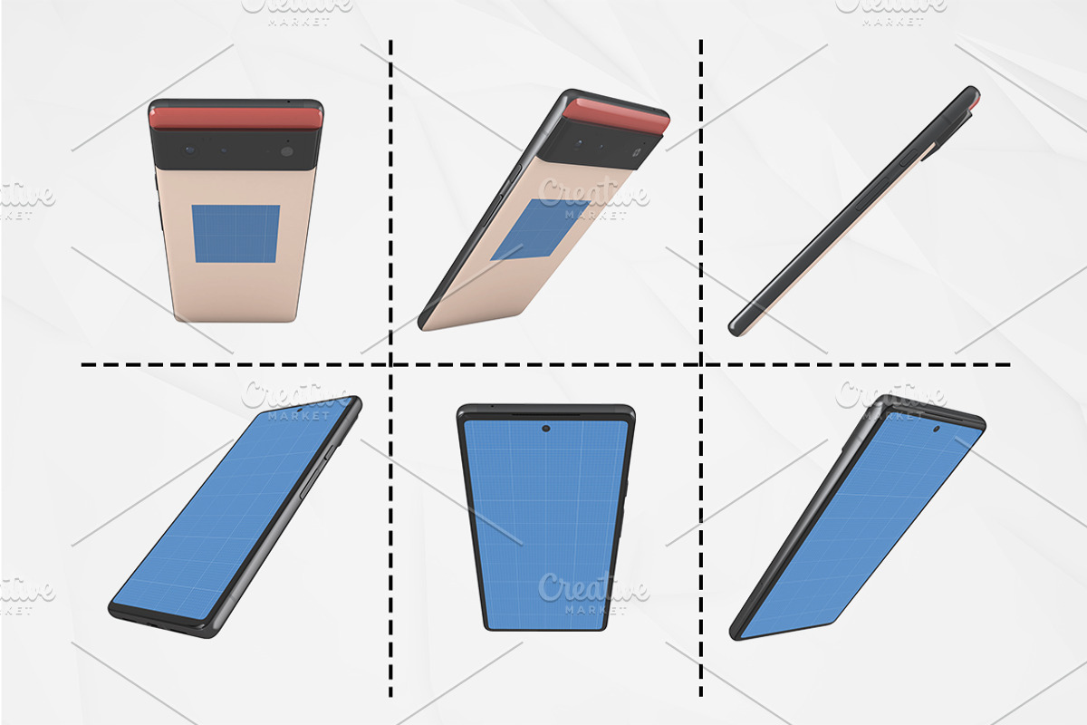 Google Pixel 6 Kit Mockup