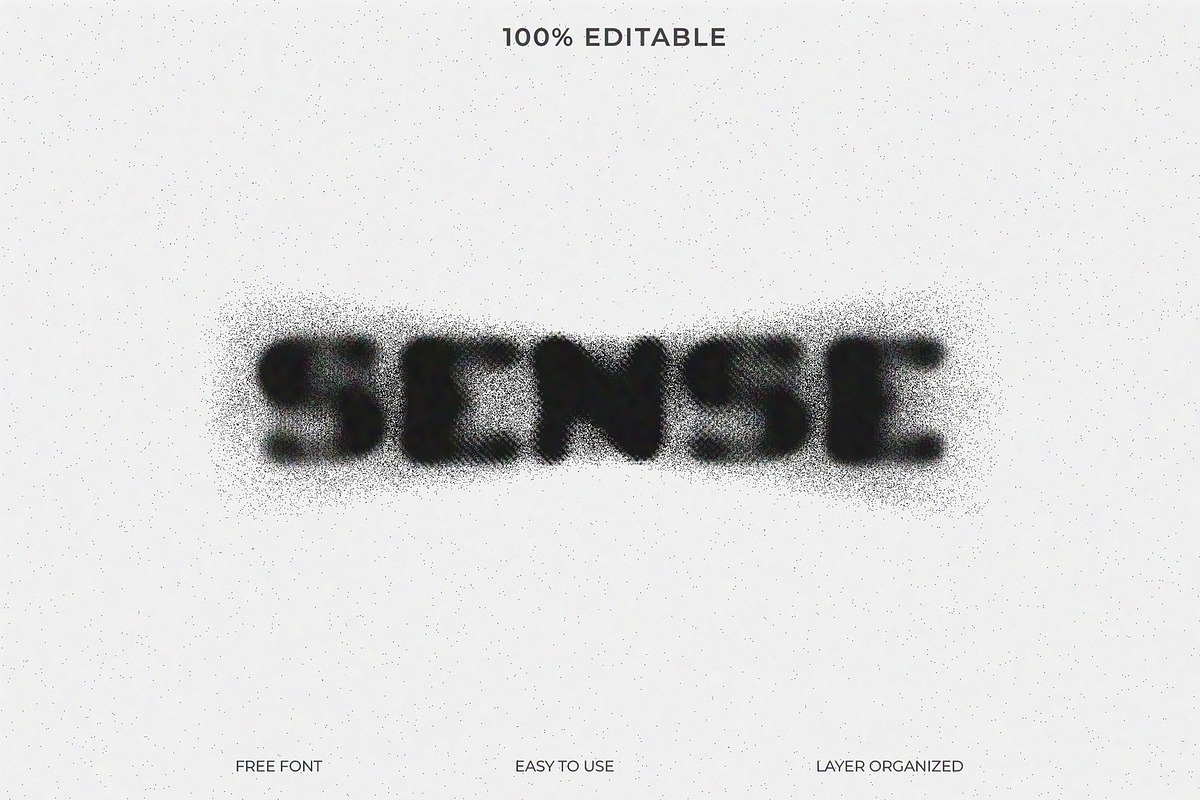 Noise Font Style, a Layer Style Add-On by Imamul001