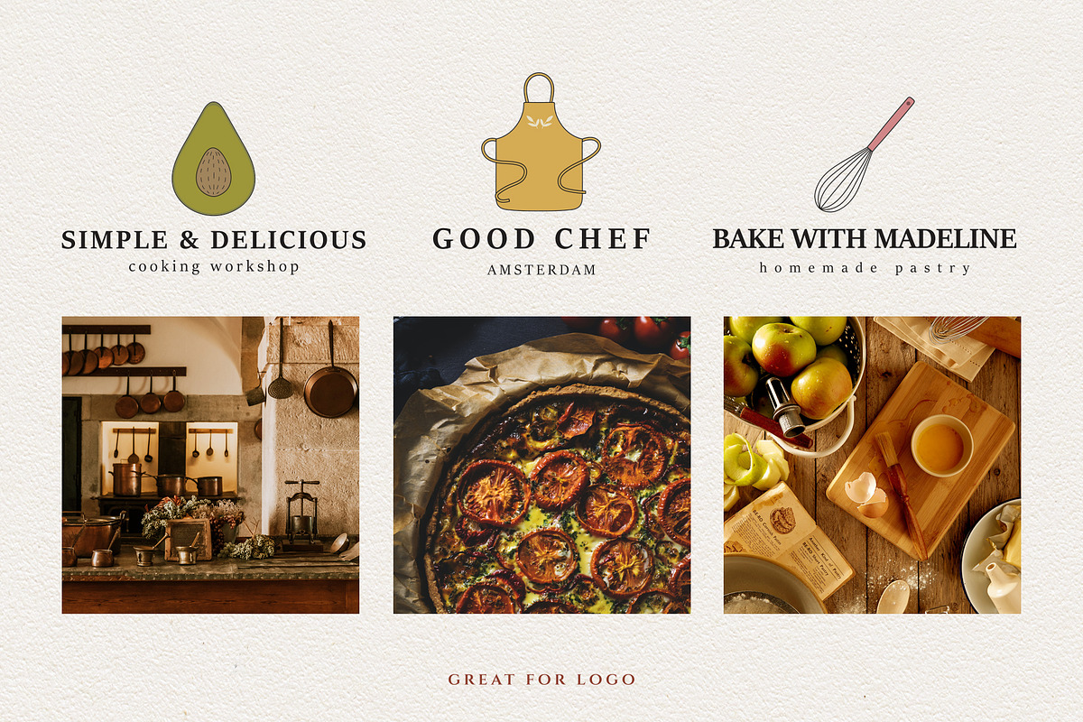 Kitchen & Cooking Icon Set, an Icon by NatalieArtShop