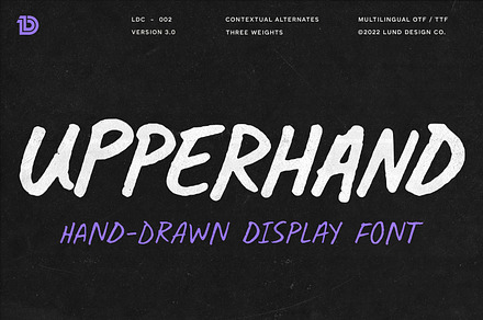 Bing! A hand-drawn block font | Fonts ~ Creative Market