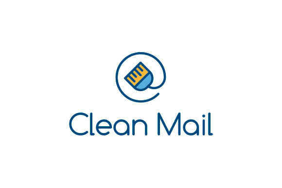 Clean Mail At Logo, a Branding & Logo Template by Mauro Bertolino ...