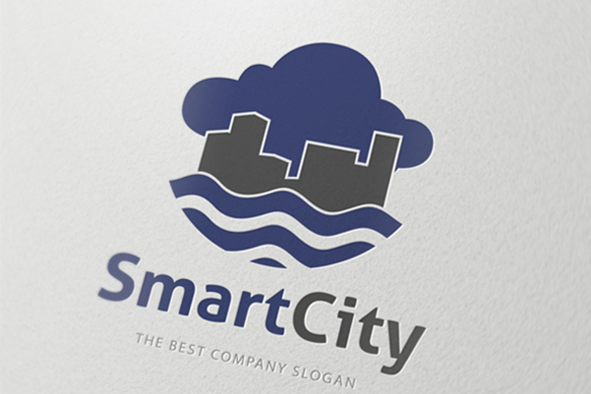 Smart City logo, a Branding & Logo Template by rotree_man