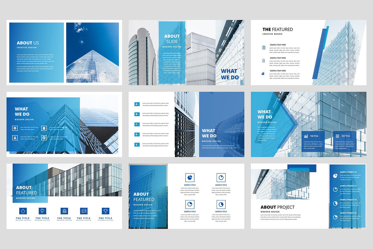 Aspect - Corporate PowerPoint, a Presentation Template by StringLabs