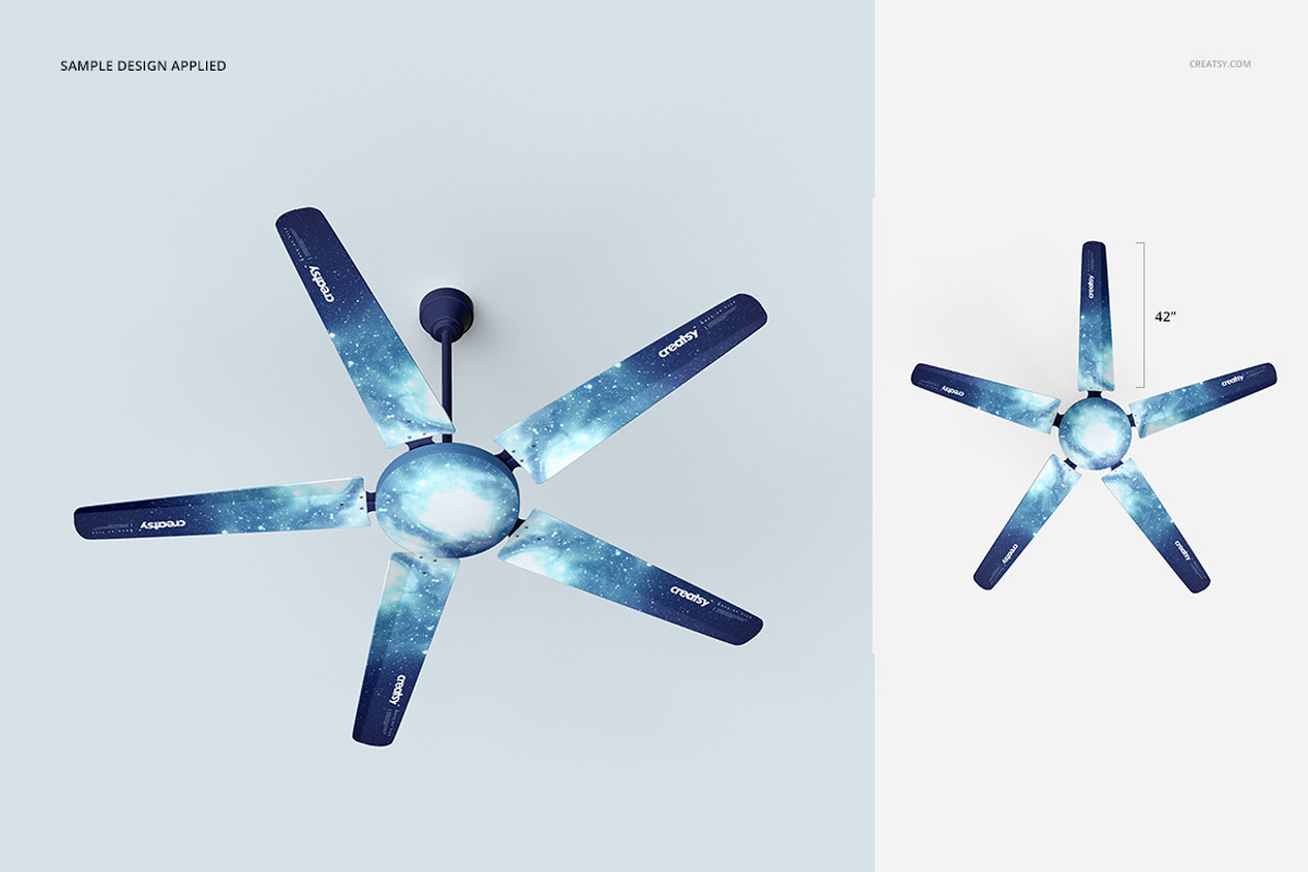 Fan Mockup Set Many Types, a Product Mockup by creatsy2