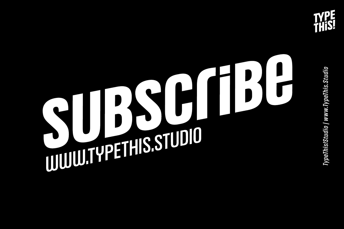 Headlines Font - Unicase C, a Sans Serif Font by TypeThis!Studio