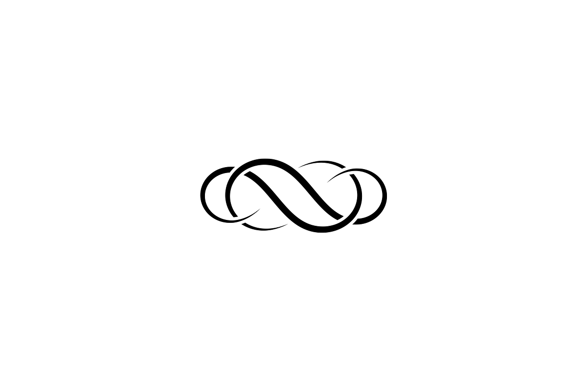 Minimalist Luxury Infinity Logo