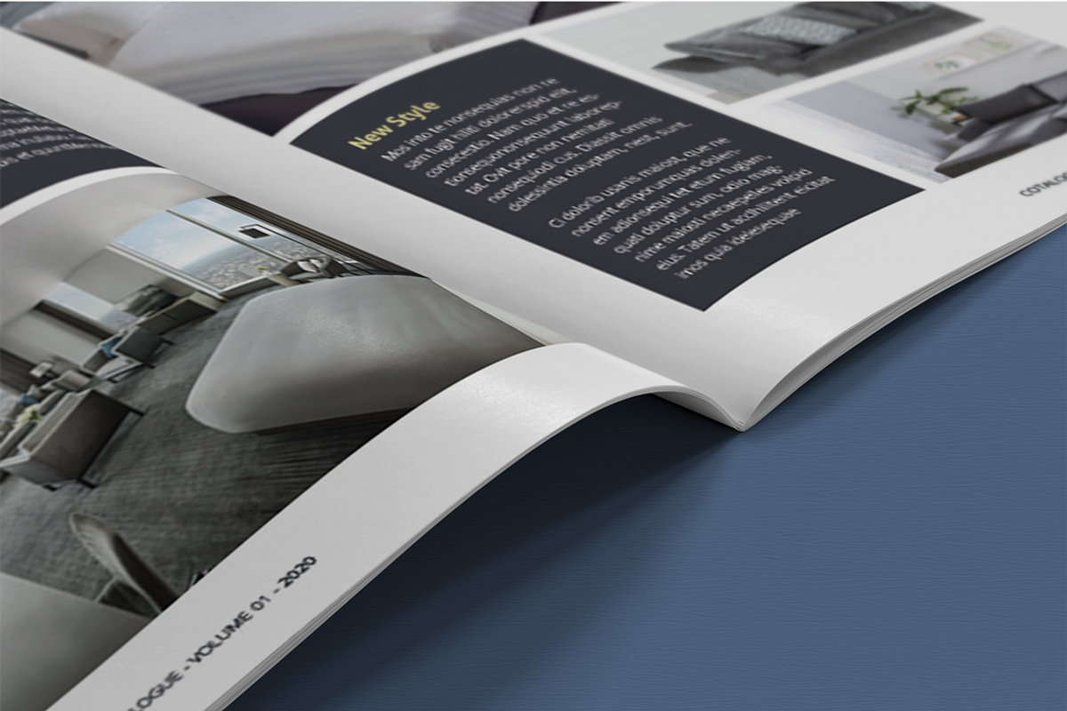 A5 Catalogue Interior Template, a Brochure Template by UnicodeID