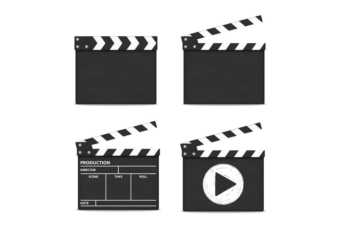 Clapper Boards, a Graphic by PixMarket