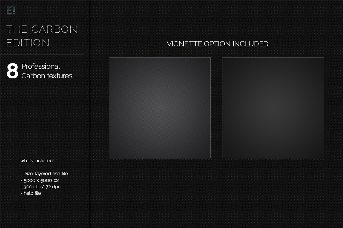 Carbon Textures, a Texture Graphic by Egotype