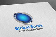 Global Spark Logo, a Branding & Logo Template by BdThemes | Creative Market