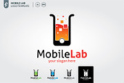 Mobile lab logo template, a Branding & Logo Template by ft.studio