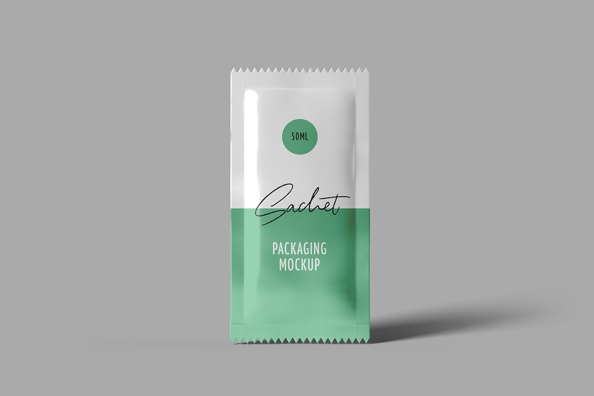 Sachet Packaging Mockups, a Packaging Mockup by artimasa