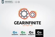 Gear infinity logo template, a Branding & Logo Template by ft.studio