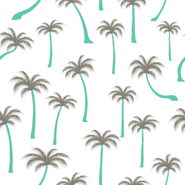 Pattern of palm trees, a Pattern Graphic by Modern vector