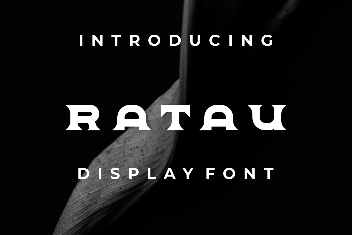 RATAU Serif Font, a Serif Font by MaikoHatta
