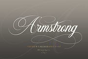 Armstrong, a Script Font by Larin Type Co. | Creative Market