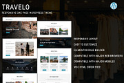 Travelo - One Page WordPress Theme, a WordPress Template by Pennyblack ...