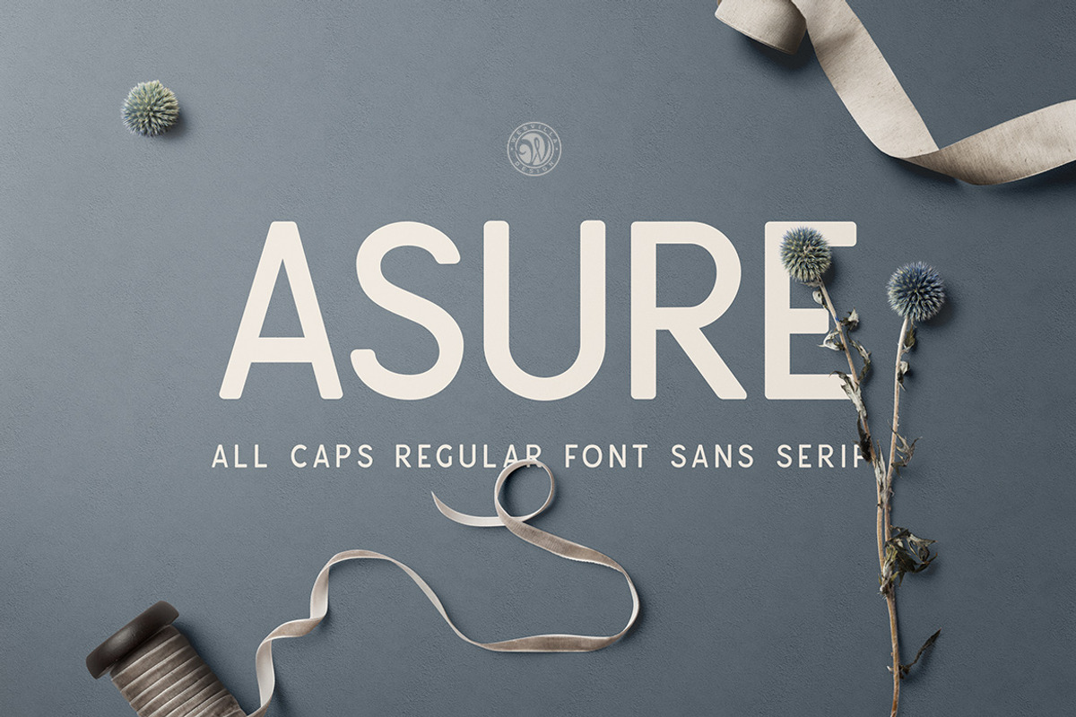 Asure, a Sans Serif Font by Webvilla Studio