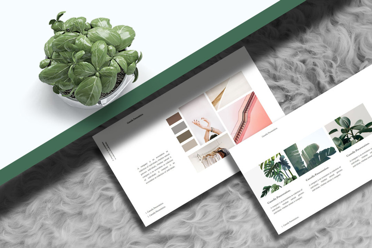 Camella Powerpoint Template, a Presentation Template by TypeMakers