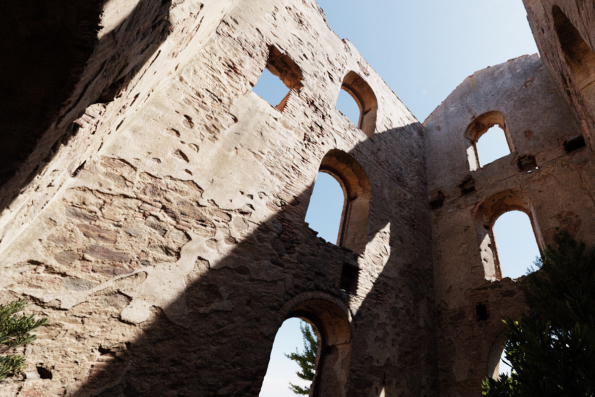 Medieval Modular Brick PBR Scans