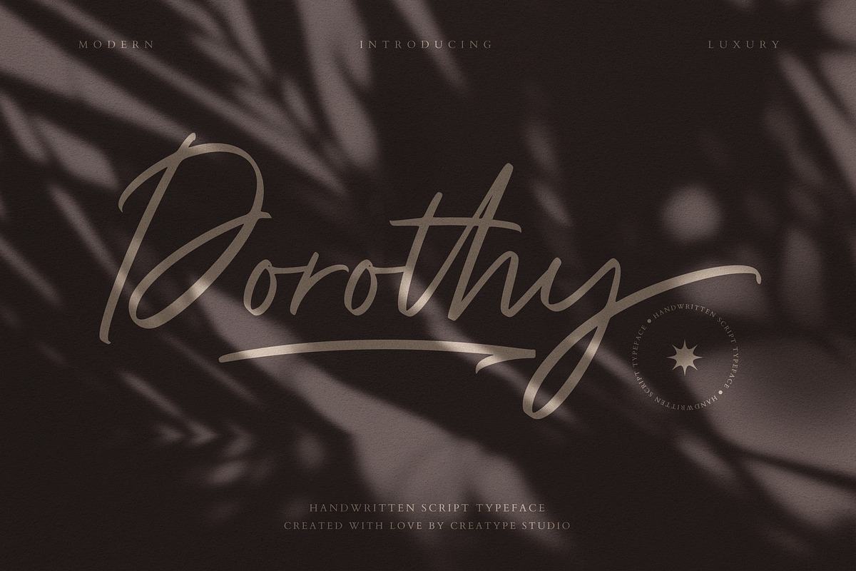Dorothy Handwritten Script, a Script Font by Creatype Studio