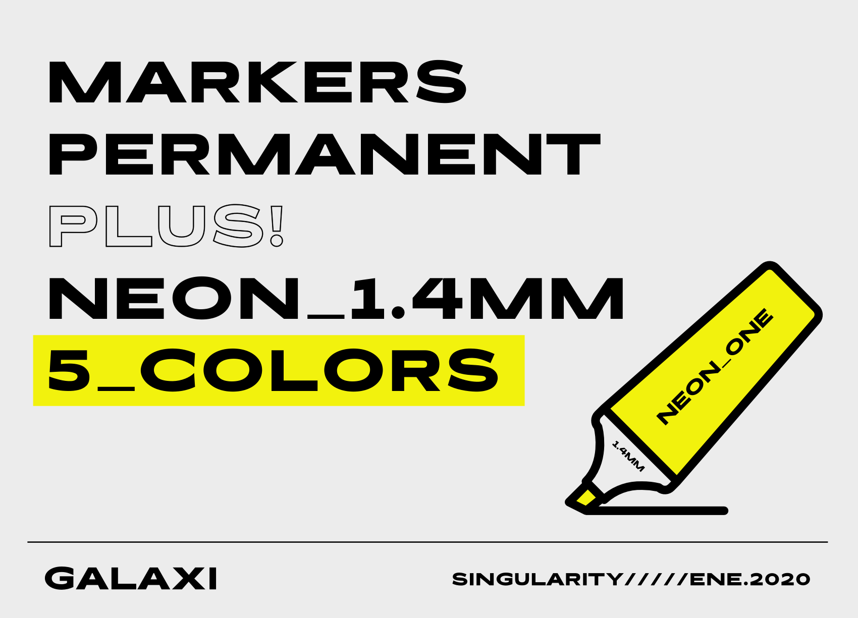 Galaxi Typeface, a Sans Serif Font by George Gonz