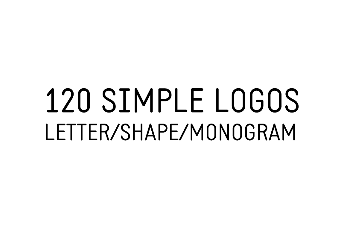 120 Simple Logos, a Branding & Logo Template by hellothere