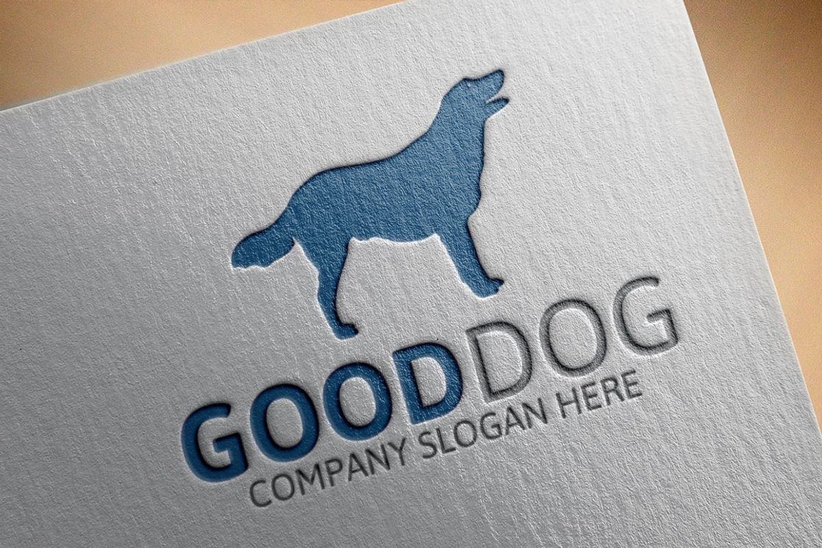 Good Dog Logo, a Branding & Logo Template by Josuf Media