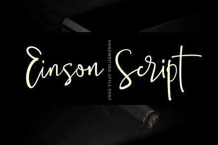 Signature TypeFace, a Script Font by alphadesign