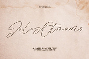 Jules Otonomi Classy Signature Font, a Script Font by Maulana Creative ...